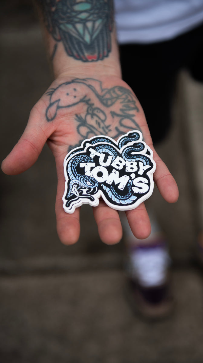 Tubby x Adam Ruff 🐍 Snake Sticker – Tubby Tom’s