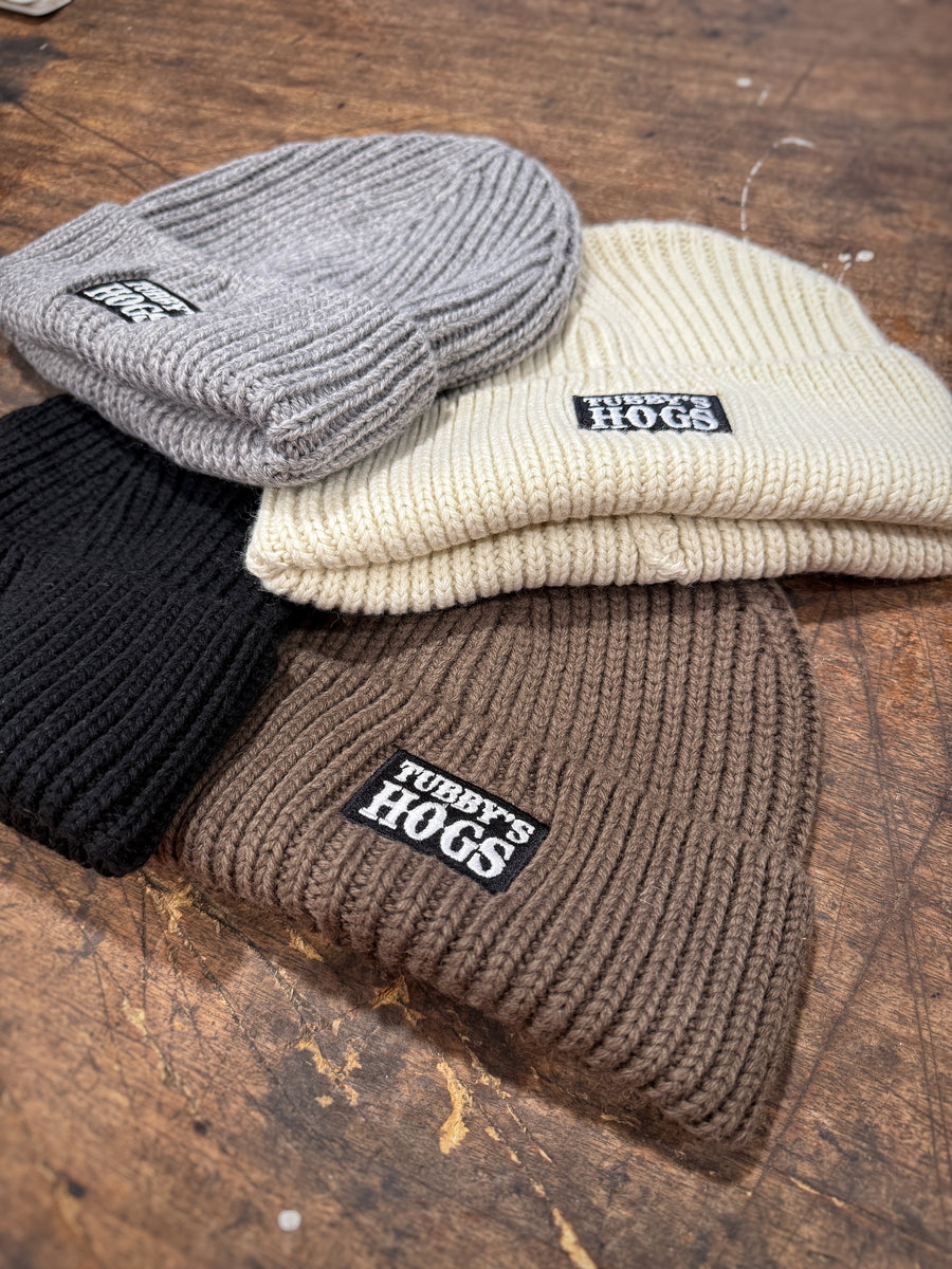 TUBBY'S HOGS - HEAVY WEIGHT BEANIE HATS – Tubby Tom’s