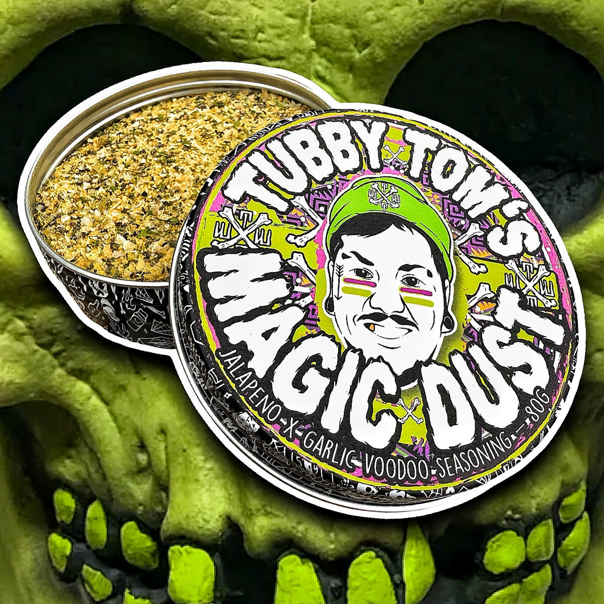Magic Dust - Voodoo Garlic x Jalapeno Seasoning – Tubby Tom’s