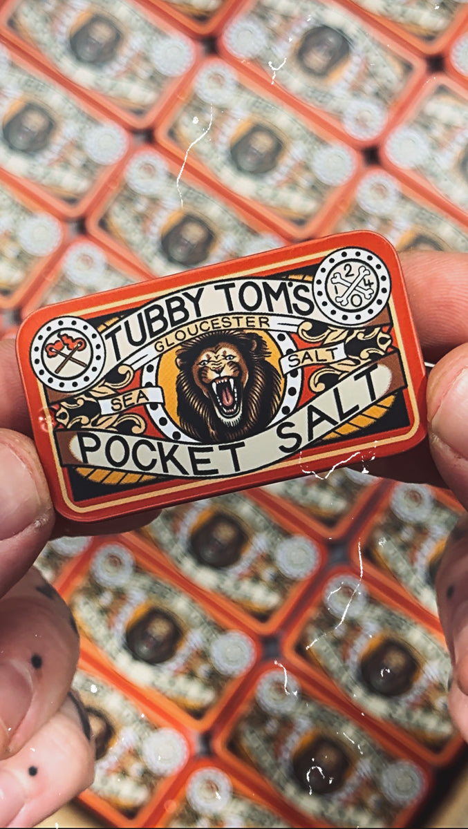 Pocket Salt - Miniature Refillable Salt Tins (EMPTY) – Tubby Tom’s