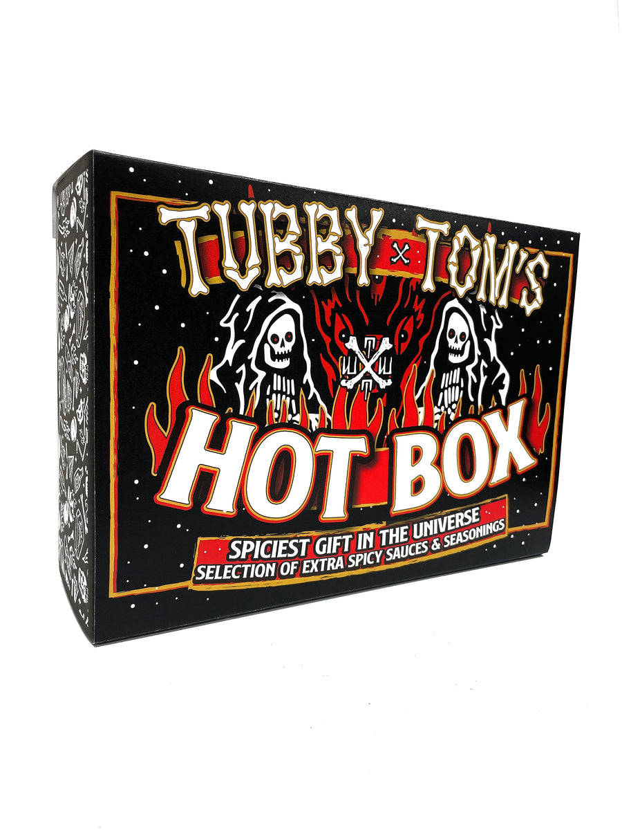 Tubby Tom's HOT BOX - Ultimate Spicy Hot Sauce GIFT BOX – Tubby Tom’s